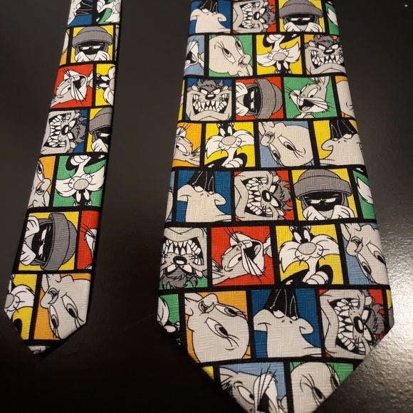 Warner Bros. | Accessories | Looney Tunes Character Tie | Poshmark